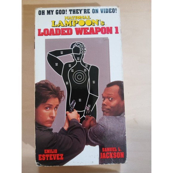 Media | National Lampoons Loaded Weapon 1 Vhs | Poshmark